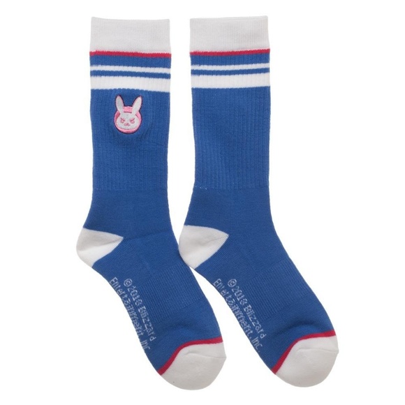 Bioworld | Underwear & Socks | Dva Overwatch Mens Crew Socks Blizzard ...